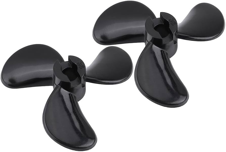 Plastic main propellers fitted for the first time